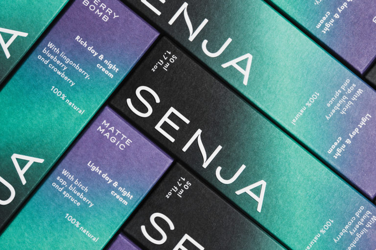 New Graphic Identity for Senja Cosmetics by Werklig — BP&O