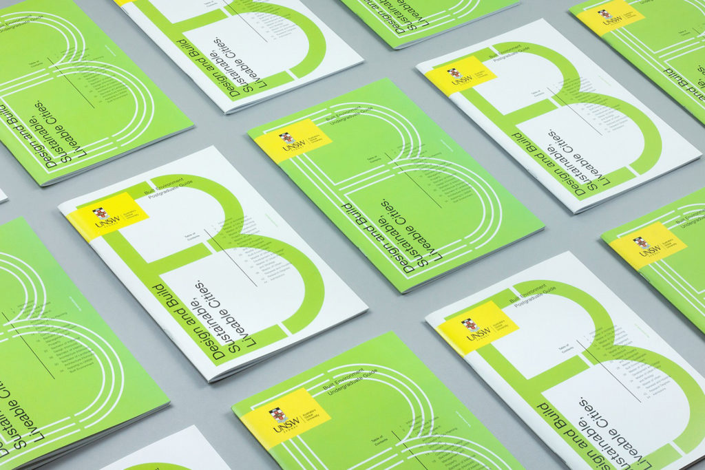 Graphic Identity for UNSW Built Environment by Toko — BP&O