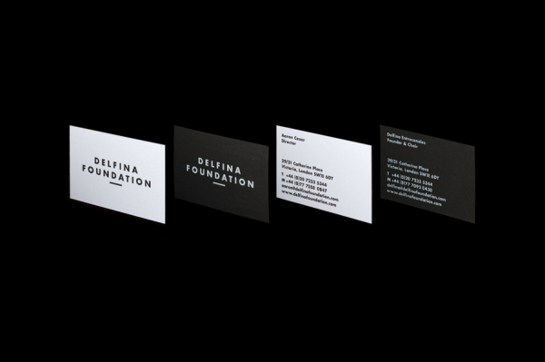 New Logo and Brand Identity for Delfina Foundation by Spin - BP&O