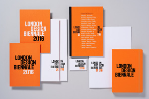 Branding for London Design Biennale by Pentagram