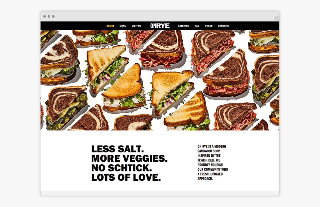 New Logo & Brand Identity for On Rye by Pentagram — BP&O