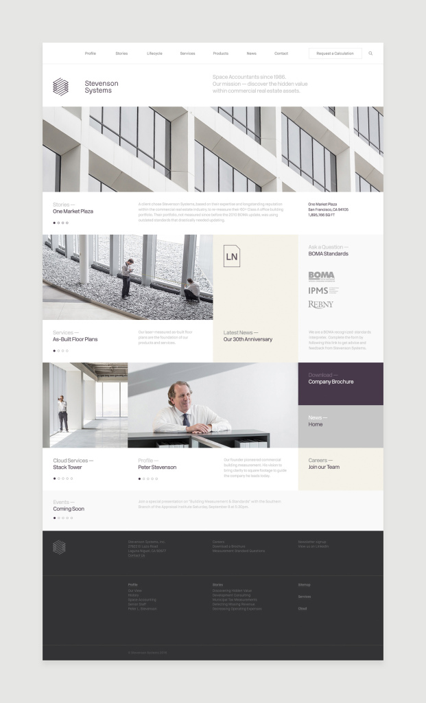 Branding for Stevenson Systems by Socio Design — BP&O