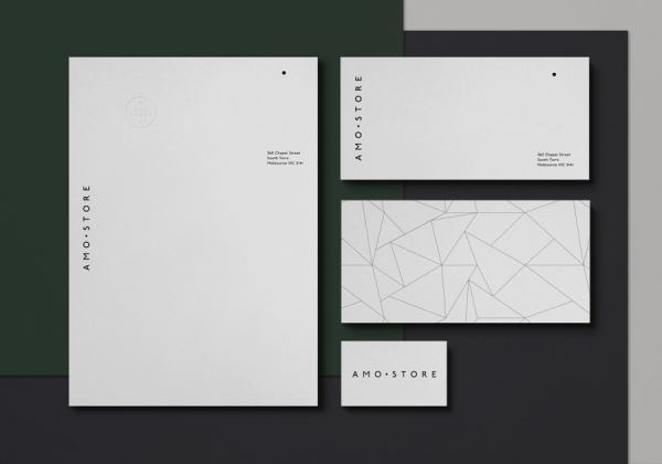 New Brand Identity for Amo Store by designed Studio SP–GD
