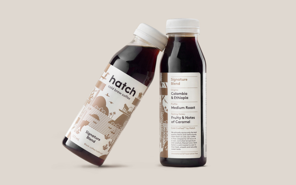 New Packaging for Hatch Cold Brew Coffee by Tung — BP&O