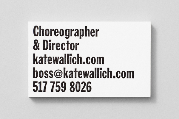 New Brand Identity for Kate Wallich by Shore — BP&O