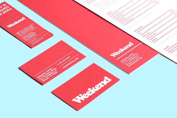 New Brand Identity for Weekend by RoAndCo - BP&O