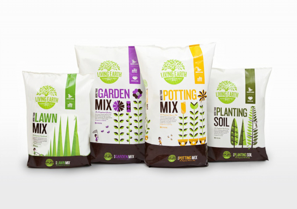New Packaging for Living Earth by Marx Design - BP&O