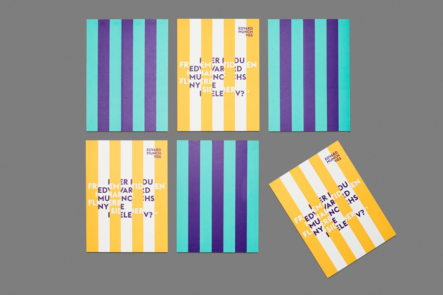 Brand Identity for Edvard Munch VGS by Snøhetta — BP&O