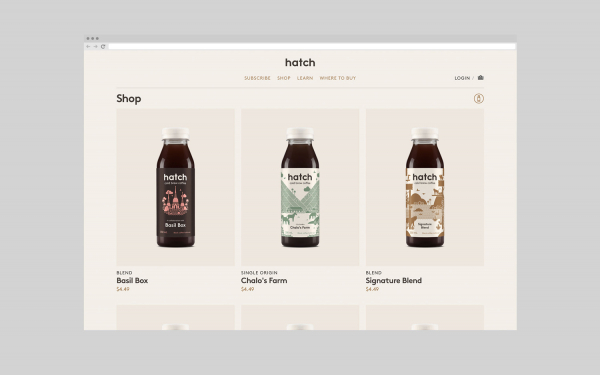 New Packaging for Hatch Cold Brew Coffee by Tung — BP&O