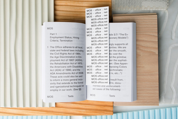 New Brand Identity for MOS Architects by Studio Lin — BP&O