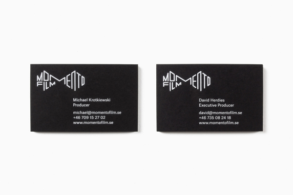 New Logo for Momento Film by Bedow — BP&O