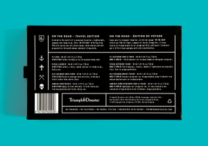 New Packaging for Triumph & Disaster On The Road - BP&O