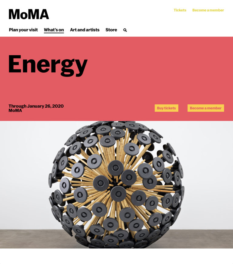New Brand Identity for MoMA by Order — BP&O