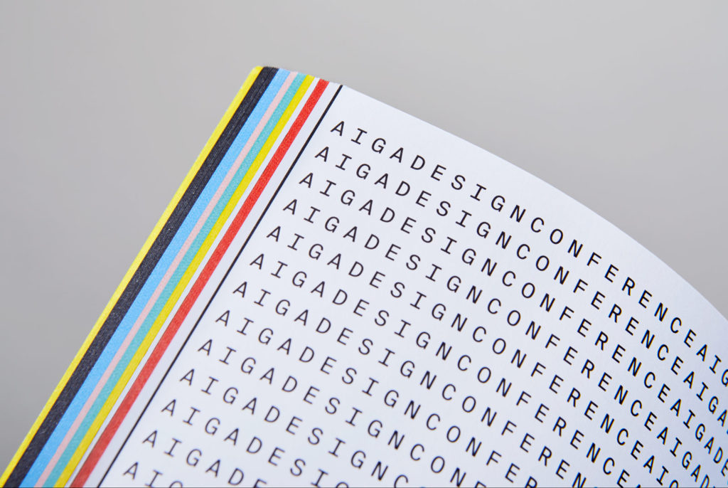 Brand Identity for AIGA Design Conference by Mother Design — BP&O