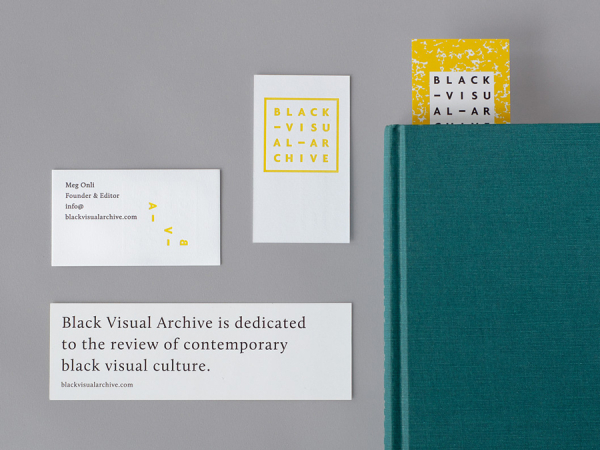 New Brand Identity for Black Visual Archive - BP&O