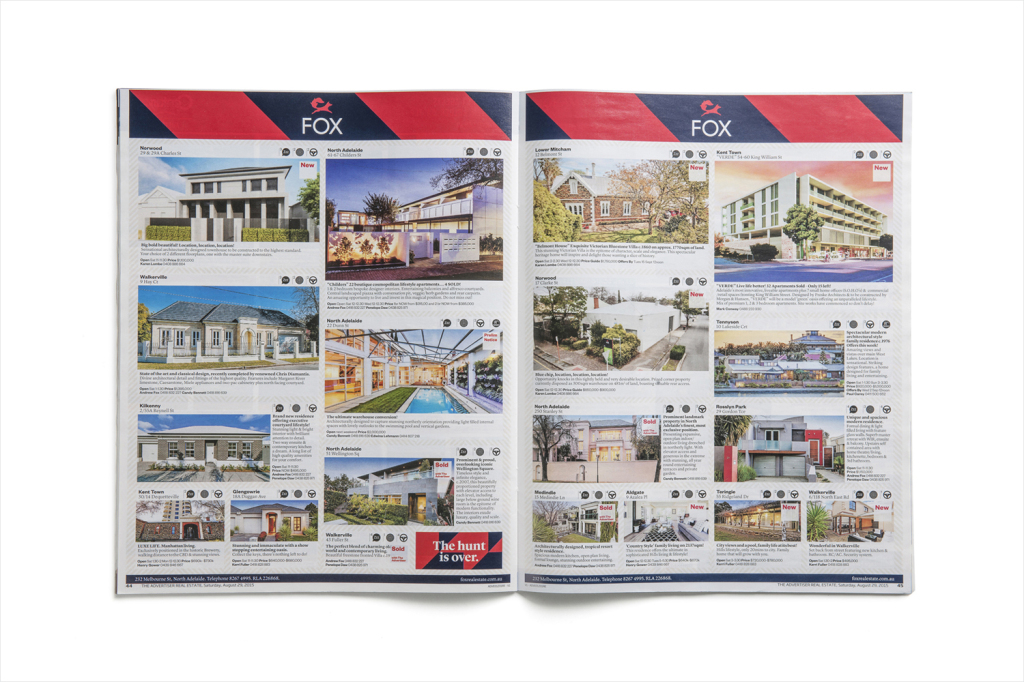 New Brand Identity for Fox Real Estate by Parallax — BP&O