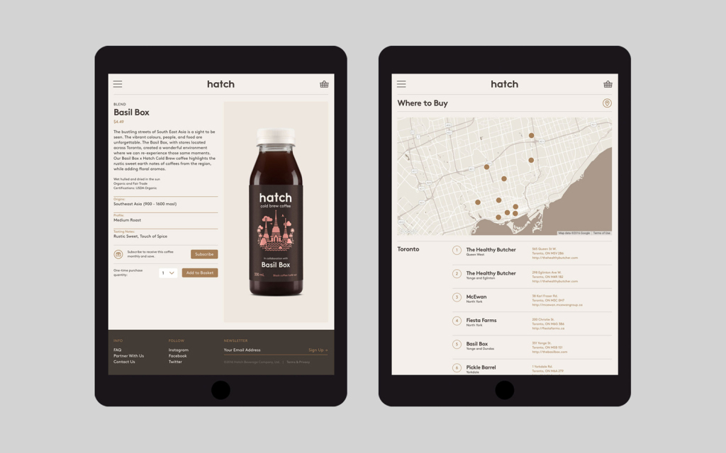 New Packaging for Hatch Cold Brew Coffee by Tung — BP&O