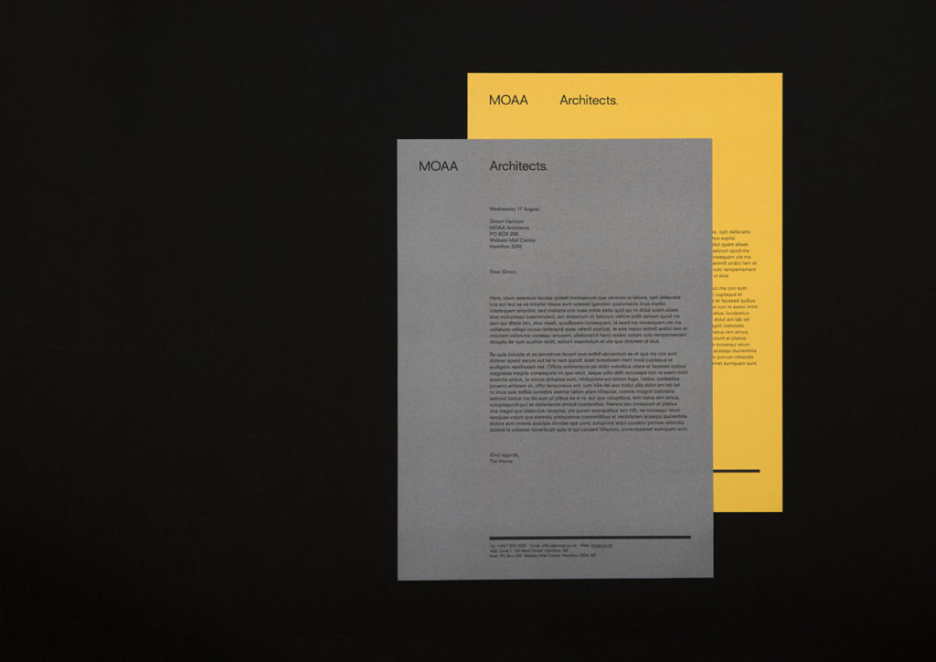 New Logo & Brand Identity for MOAA Architects by Inhouse — BP&O