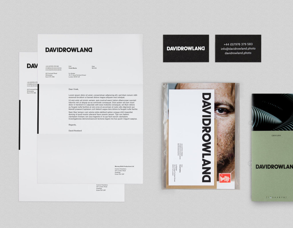 New Branding for David Rowland by ico Design — BP&O