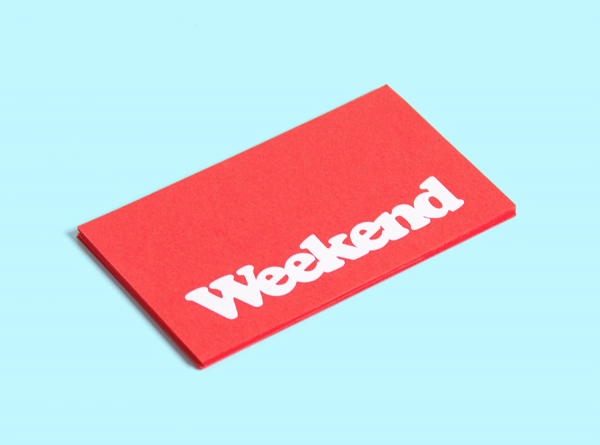 New Brand Identity for Weekend by RoAndCo - BP&O