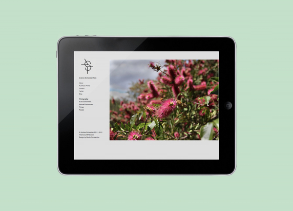 New Brand Identity for Andrew Schweitzer Foto - BP&O