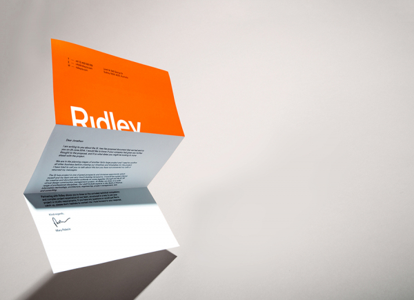 New Brand Identity for Ridley by RE: - BP&O