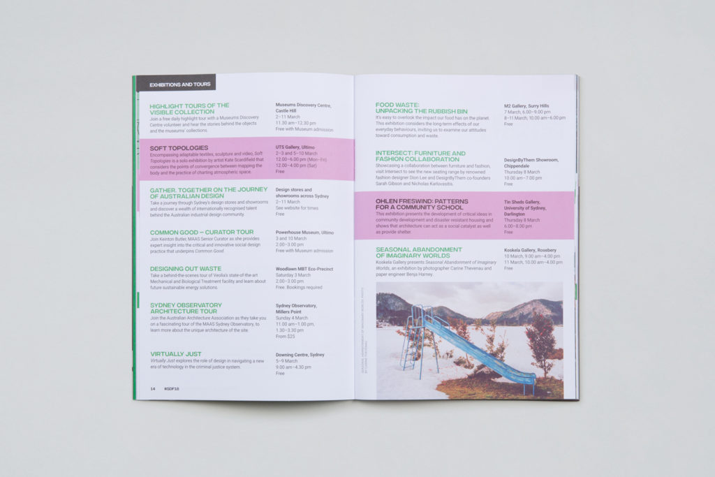 New Graphic Identity for Sydney Design Festival by Re — BP&O