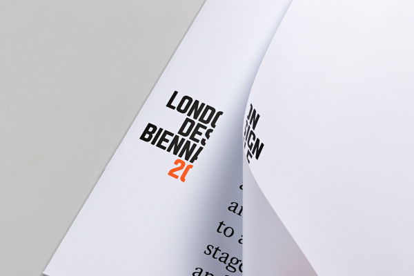 Branding for London Design Biennale by Pentagram