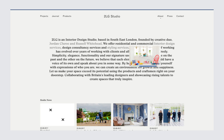 New Graphic Identity for 2LG Studio by Two Times Elliott