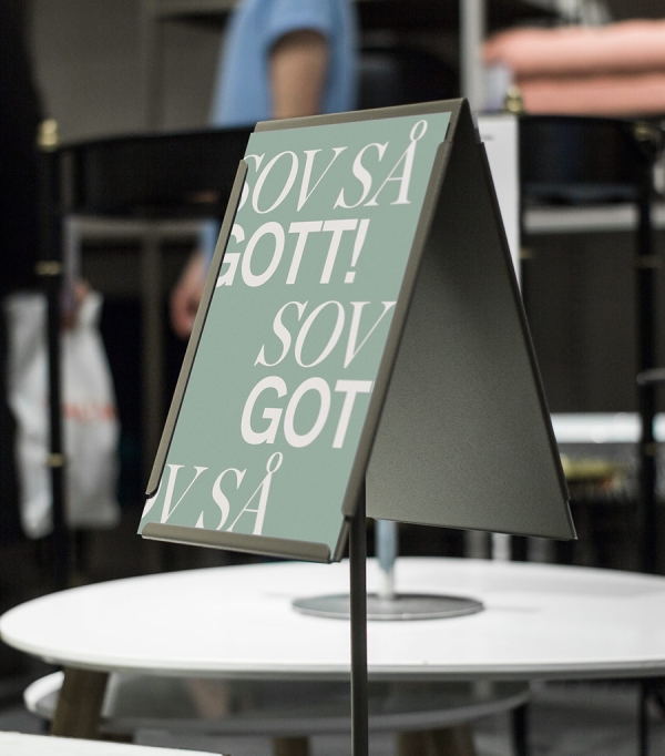 New Signage for Åhléns Hem by 25AH — BP&O