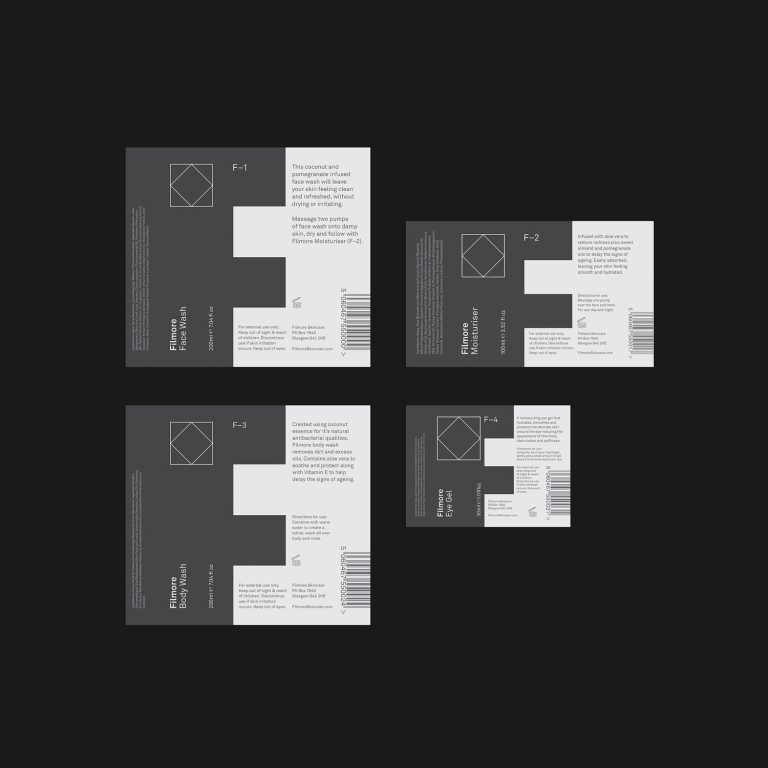 Branding & Packaging Design for Filmore by Freytag Anderson — BP&O