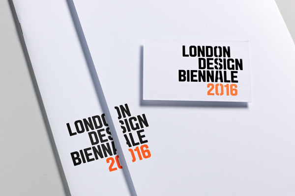 Branding for London Design Biennale by Pentagram
