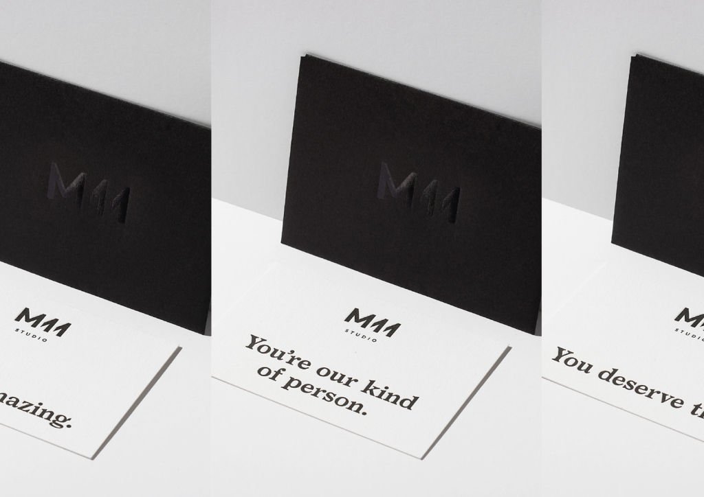 New Branding for M11 studio by Inhouse — BP&O