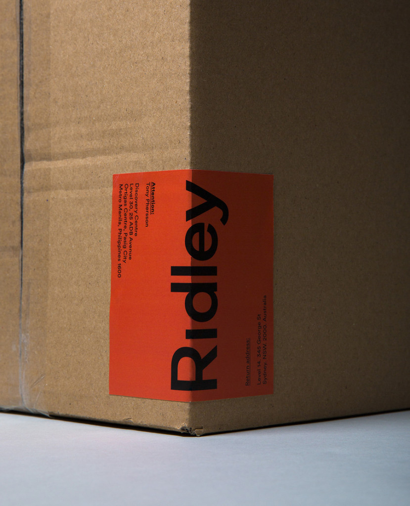 New Brand Identity for Ridley by RE: - BP&O