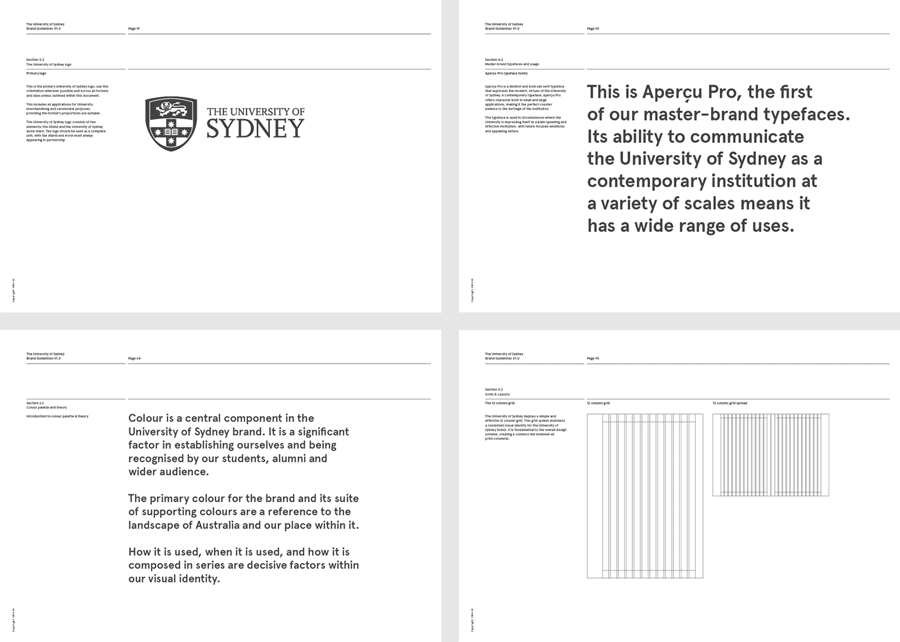 Brand Identity for The University of Sydney by Maud — BP&O