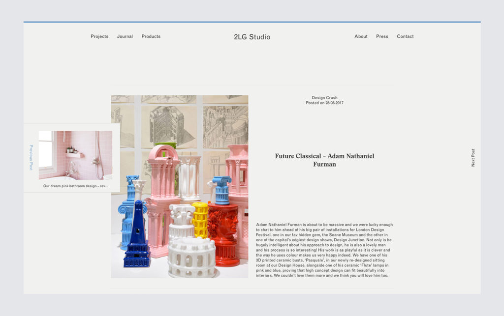 New Graphic Identity for 2LG Studio by Two Times Elliott