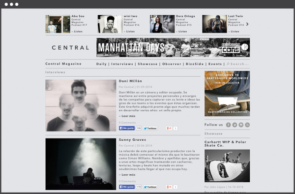 New Brand Identity for Central Magazine by Leon Jorge - BP&O