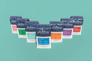 New Packaging for Huckleberry Roasters by Mast — BP&O