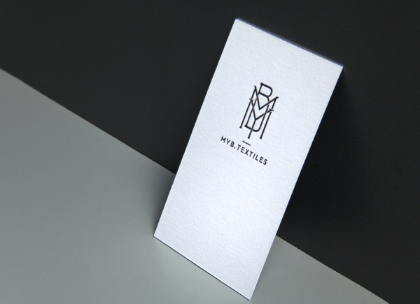 New Brand Identity for MYB Textiles by Graphical House - BP&O