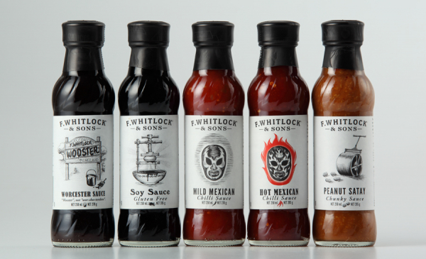 New Packaging for F. Whitlock & Sons by Marx Design - BP&O