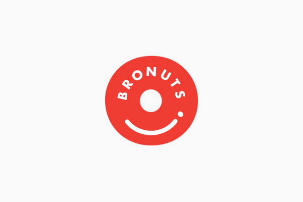 New Logo for Bronuts by One Plus One — BP&O