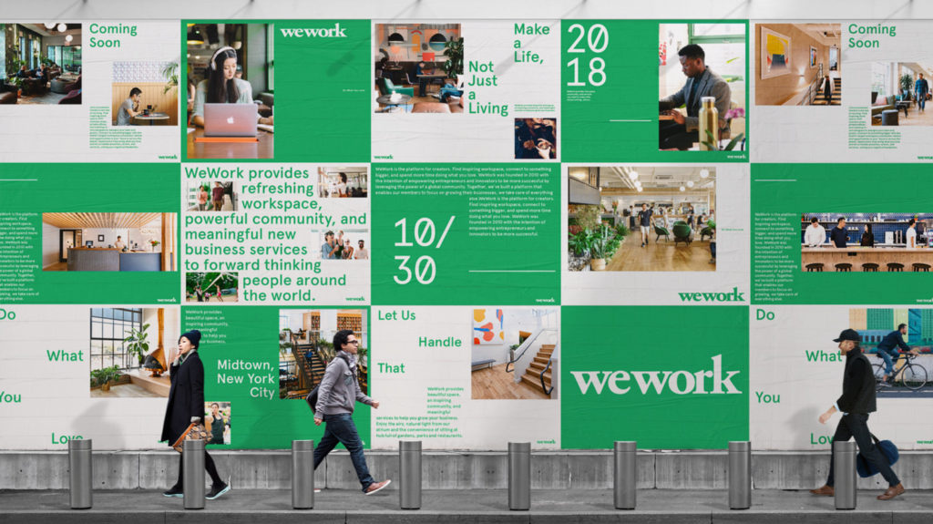 New Brand Identity for WeWork by Gretel — BP&O