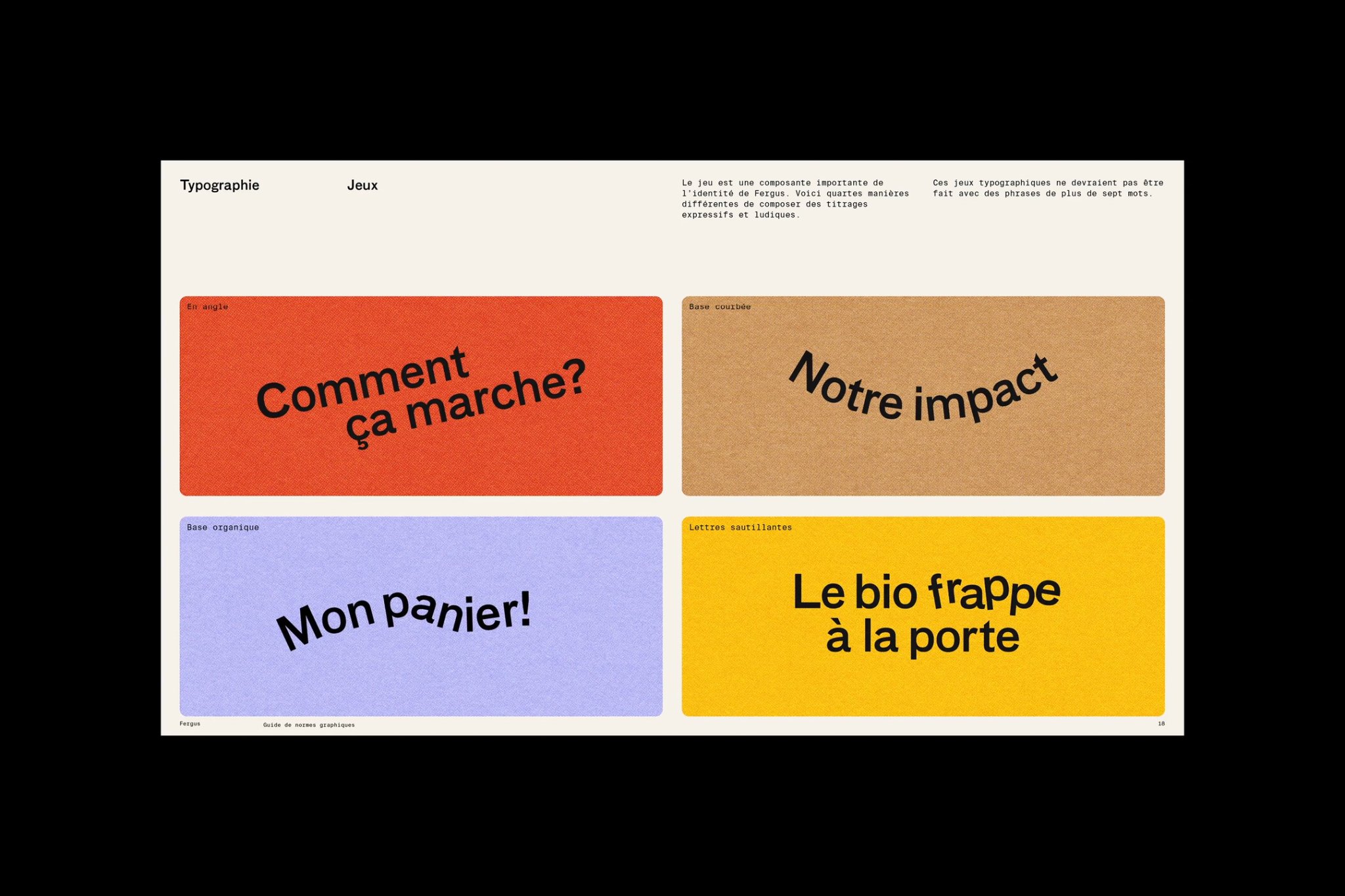 New Logo & Brand Identity for Fergus by Principal Studio – BP&O