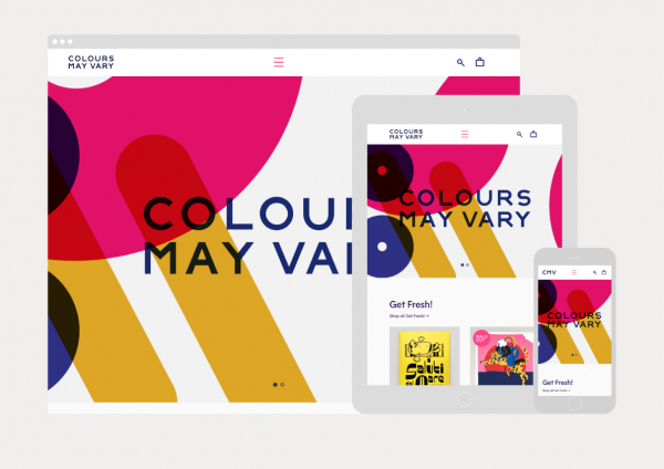 New Graphic Identity for Colours May Vary by Build — BP&O