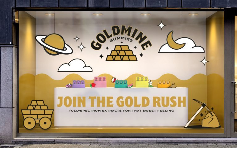 New Branding for Goldmine Gummies by Robot Food — BP&O