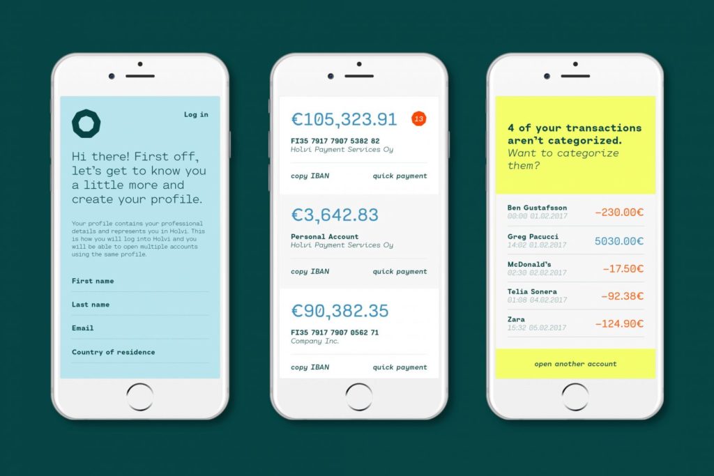 New Logo & Graphic Identity for Holvi by Werklig — BP&O