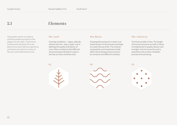 New Graphic Identity for Tea & Glory by Socio Design — BP&O