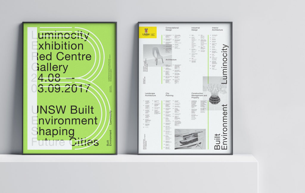 Graphic Identity for UNSW Built Environment by Toko — BP&O