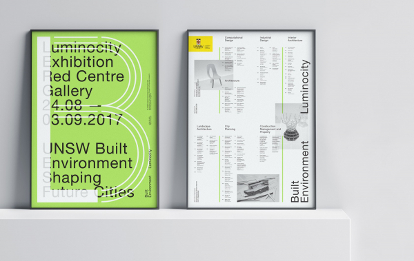 Graphic Identity for UNSW Built Environment by Toko — BP&O