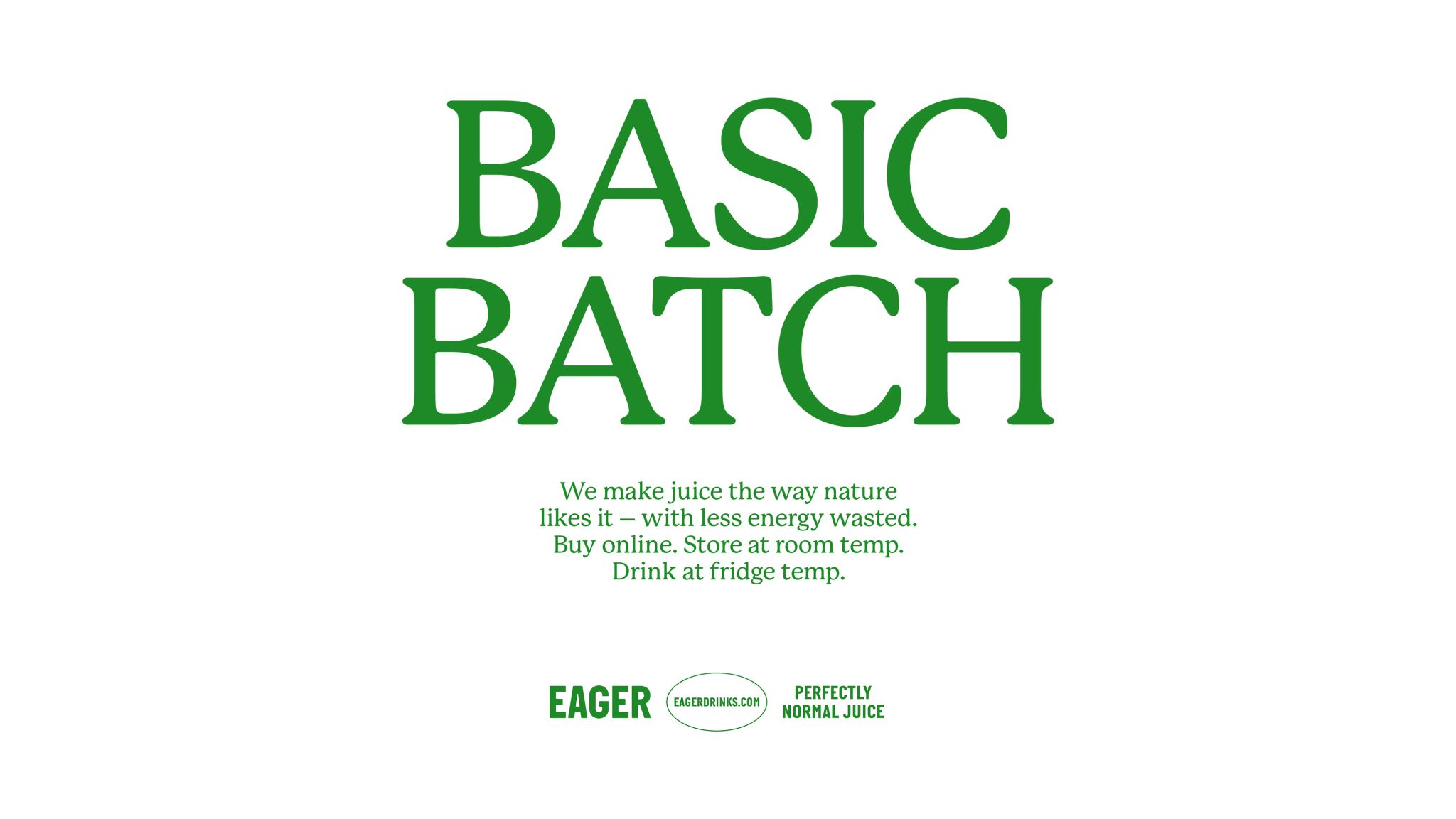 New Branding & Packaging for Eager by Ragged Edge